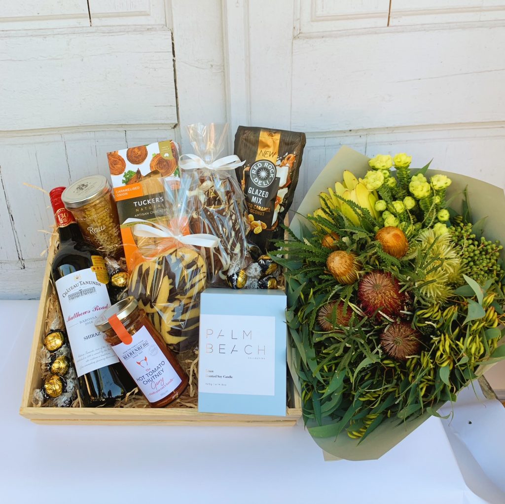 Deluxe Hamper and Native Bouquet – Wild Lotus Florist Sydney